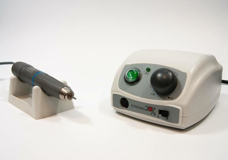 Prosthetic Micromotor STRONG 207B/102L 35,000 RPM 65W with Foot Pedal ...